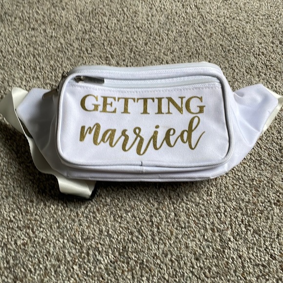 Bags | Getting Married Fanny Pack Great For Bachelorette Party Used ...